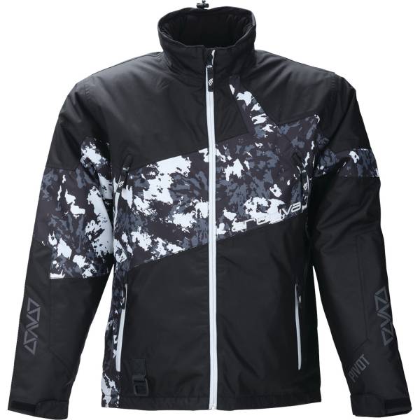 アクティバ Arctiva PIVOT7 ジャケットカラー:ブラック/ホワイトサイズ:3XL・300デニール・ポリエステルの完全中綿入り防水ジャケット。・保温性を最大限に高めるインサレーション：全体を通して200グラム・マイクロポーラス加工...