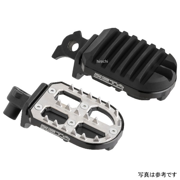 ジータ ZETA Advフットペグ ブラック 20年- TENERE700 20年- ヤマハ TENERE700 ロングツーリングから林道まで、シーンを選ばずマルチに使えるアドベンチャーフットペグ。ツーリング先の林道でも、ゴムカバーとステン...