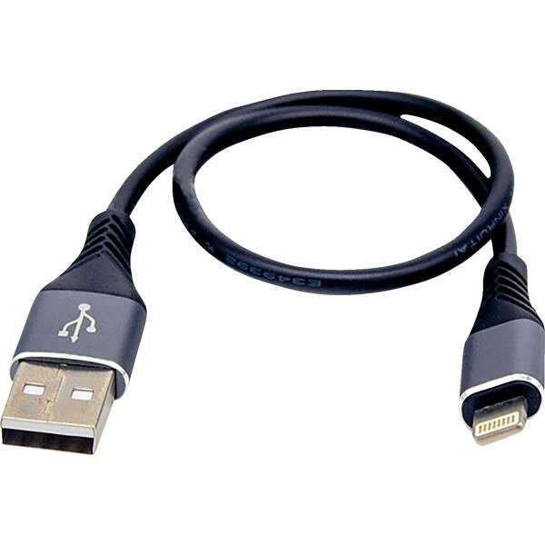 RidePower USB充電ケーブル12インチ / 30 CMカラー/仕上げ ブラック/グレーRPUSBLHT12楽天 JP店　