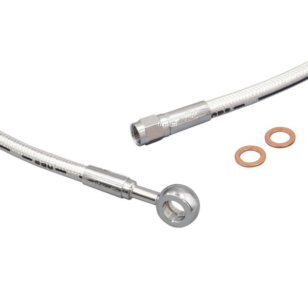 032184 MAGNUM マグナム SCII 26in ABS用アッパーブレーキASSY 35°7/16in長さ:26in フィッティング:AN-3、7/16"【メッシュ部分】Sterling ChromiteII【金属部分】クロームブレ...