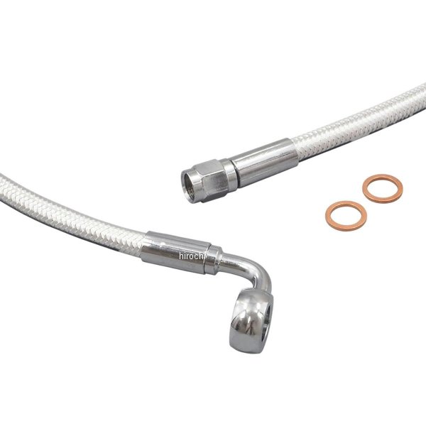 032194 MAGNUM マグナム SCII 22in ABS用アッパーブレーキASSY 90°7/16in【メッシュ部分】Sterling ChromiteII【金属部分】クローム長さ:22in フィッティング:AN-3、7/16"特許...