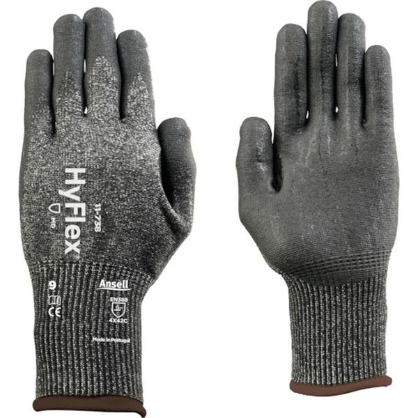 ・INTERCEPT Technology採用の糸・ナイロン・Lycra・ガラス繊維を独自に融合した超強力繊維を使用し、耐切創性が優れています。・鋭利なものやバリに強力な耐性を持っています。・水性ポリウレタンによるコーティングにより、指先の...