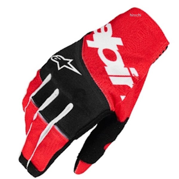 アルパインスターズ グローブ テックスターサイズ:Mカラー:ブラック/ブライトレッドレースシーンに最適なデザインを採用したテックスターグローブ。先進的な薄手生地を使用し、ダイレクトで正確な操作感を実現。ナックルエリアには衝撃に強いネオプレー...