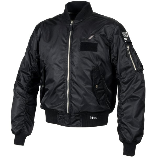 フラッグシップ FLAGSHIP 2024年秋冬モデル ジャケット パーソナルMA-1サイズ:4Lカラー:ブラック標準装備プロテクター:肩、肘、背【素材】表地:ナイロンツイル(PUコーティング)/リブニット裏地:ナイロンタフタ/中綿【仕様説...