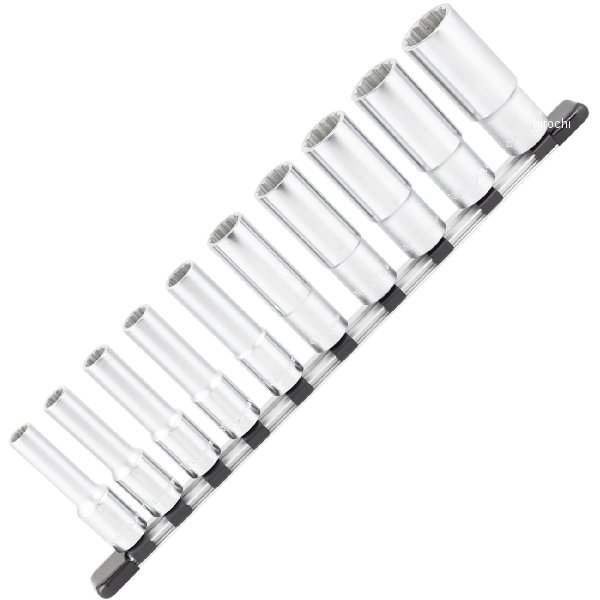 HDL410 トネ TONE ディープソケットセット(12角・ホルダー付)HDL410楽天 JP店