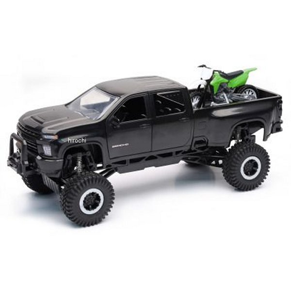 New Ray Toys Chevy Off Road Pickup with Dirt Bike/ Scale - 1:20メーカー：New Ray Toysメーカー品番：SS-37596入り数：1・掲載画像は、カタログより抜粋した参考画...