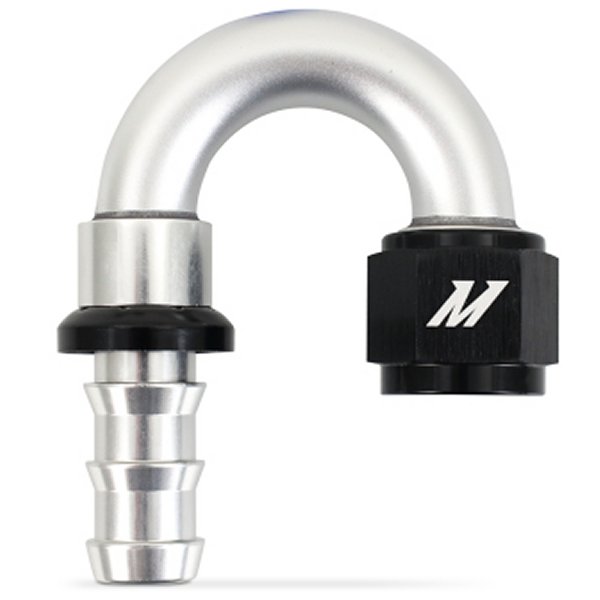 Mishimoto 180-Degree Push Lock Fitting -10ANメーカー：Mishimotoメーカー品番：MMFT-PL-10180・掲載画像は、カタログより抜粋した参考画像となっております。ご不安な場合は、メーカー...