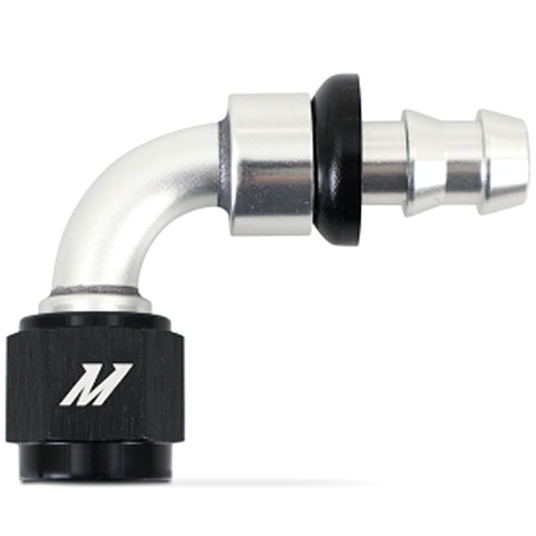 Mishimoto 90 Degree Push Lock Fitting - 6ANメーカー：Mishimotoメーカー品番：MMFT-PL-690・掲載画像は、カタログより抜粋した参考画像となっております。ご不安な場合は、メーカーサイト...