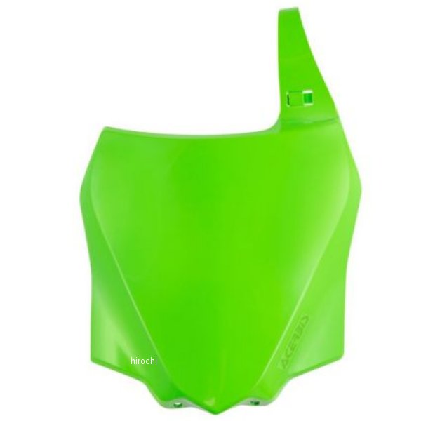 Acerbis 14+ Kawasaki KX85/ 14-21 KX100/22-24 KX112 Front Number Plate - Greenメーカー：Acerbisメーカー品番：2374050403・掲載画像は、カタログより抜...
