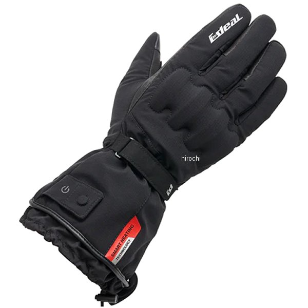 アイディール IDEAL グローブ HEAT5サイズ:3XLカラー:ブラック付属品:グローブ本体(1双)、専用バッテリー(2個)、取扱説明書/保証書【仕様説明】マグネット式電源スイッチでグローブをしたまま簡単にON/OFFできる、軽量で暖か...