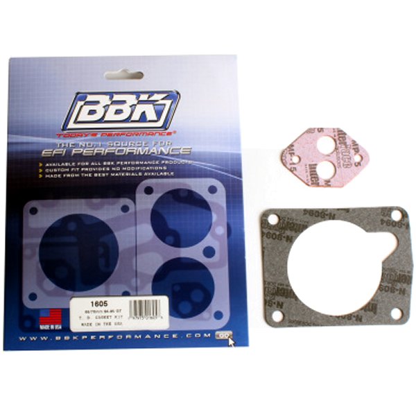 BBK 94-95 Mustang 5.0 65 70mm Throttle Body Gasket Kitメーカー：BBKメーカー品番：1605・掲載画像は、カタログより抜粋した参考画像となっております。ご不安な場合は、メーカーサイトでの...