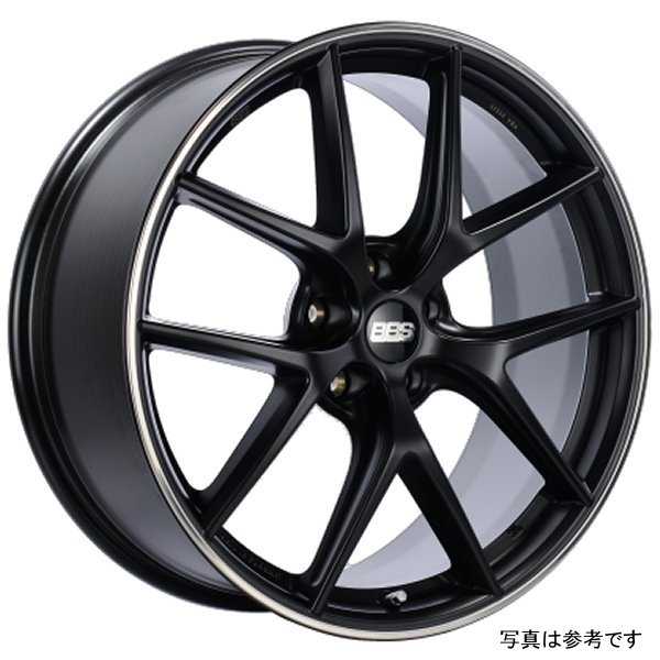 BBS CI-R 19x9 5x112 ET42 Satin Black Polished Rim Protector Wheel -82mm PFS/Clip Requiredメーカー：BBSメーカー品番：CI2201BPO・掲載画像は、...