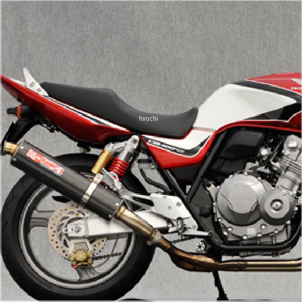 ヤマモトレーシング SPEC-A スリップオンマフラー CF08年-17年 ホンダ CB400SF（Revo）サイレンサー素材：カーボン(110×450mm)認証制度適合品プレート：あり音量：92dB重量：2.4Kg(STDサイレンサー4....