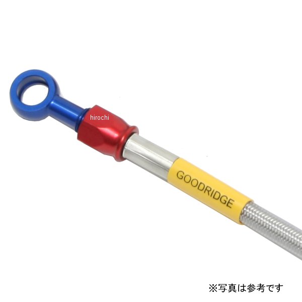 アクティブ ACTIVE BUILD A LINE ブレーキホース アルミ フロント20年-23年 ホンダ レブル250 S Editionフィッティングタイプ:アルミ取り廻し:スタンダードフロント用REBEL250Sに「153GARAGE...