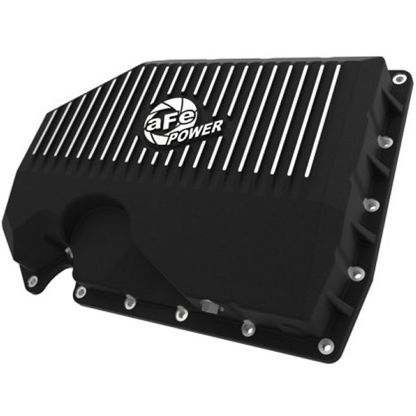 aFe 05-19 VW 1.8L/2.0L w/o Oil Sensor Engine Oil Pan Black POWER Street Series w/ Machined Finsメーカー：aFeメーカー品番：46-71240B・...