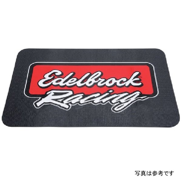 Edelbrock Racing Fender Cover - PVC Foam Mat - 2 Color Printed Edelbrock Racing Logoメーカー：Edelbrockメーカー品番：2324・掲載画像は、カタログ...