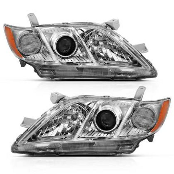 ANZO 2007-2009 Toyota Camry Projector Headlight Chrome Amber (OE Replacement)メーカー：ANZOメーカー品番：121551・掲載画像は、カタログより抜粋した参考画像...