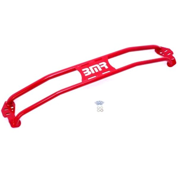 BMR 11-15 5th Gen Camaro Front 2-Point Strut Tower Brace - Redメーカー：BMR Suspensionメーカー品番：STB017R・掲載画像は、カタログより抜粋した参考画像となって...