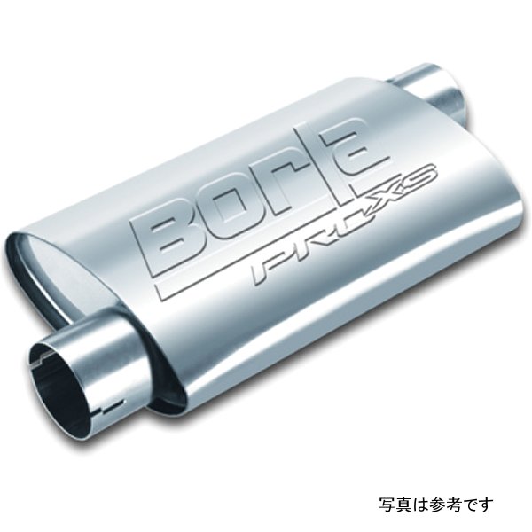 Borla Universal Pro-XS Muffler Oval 2.5in Inlet/Outlet Offset/Offset Notched Mufflerメーカー：Borlaメーカー品番：400490・掲載画像は、カタログより...