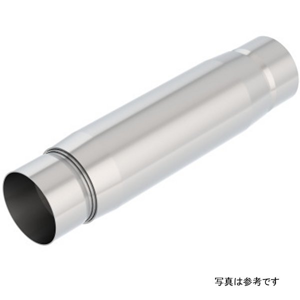Borla CrateMuffler Resonator Option 3in センター/センター 3.5in Round x 10in - Null Sound センター/センターメーカー：Borlaメーカー品番：400939・掲載画像は...