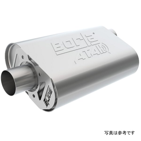 Borla CrateMuffler LS3 ATAK 2.25in Offset/Offset 14inx4.35inx9in Oval Mufflerメーカー：Borlaメーカー品番：400945・掲載画像は、カタログより抜粋した参考画...