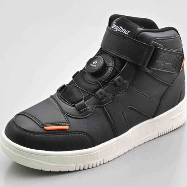 デイトナ DS-501 D-WPライディングシューズサイズ:23.5cmカラー:ブラック素材：アッパー:PU、ナイロン、防水フィルム / ソール:合成ラバーどんな天気でも、どんな道でも。 防水＆リール装備のライディングシューズ。歩きやすさ＋...