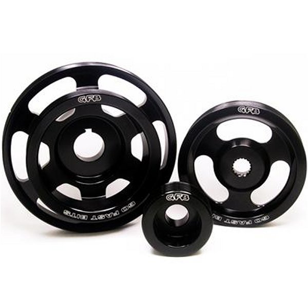 GFB 08+ WRX/STi / 09+ Forester / 03-09 LGT 3 pc Underdrive/Non-Underdrive Pulley Kitメーカー：Go Fast Bitsメーカー品番：2014・掲載画像は、カ...