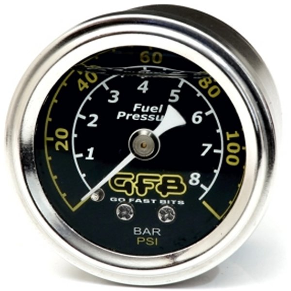 GFB フューエル Pressure ゲージ (Suits 8050/8060) 40mm 1-1/2in 1/8MPT Thread 0-120PSIメーカー：Go Fast Bitsメーカー品番：5730・掲載画像は、カタログより抜粋し...