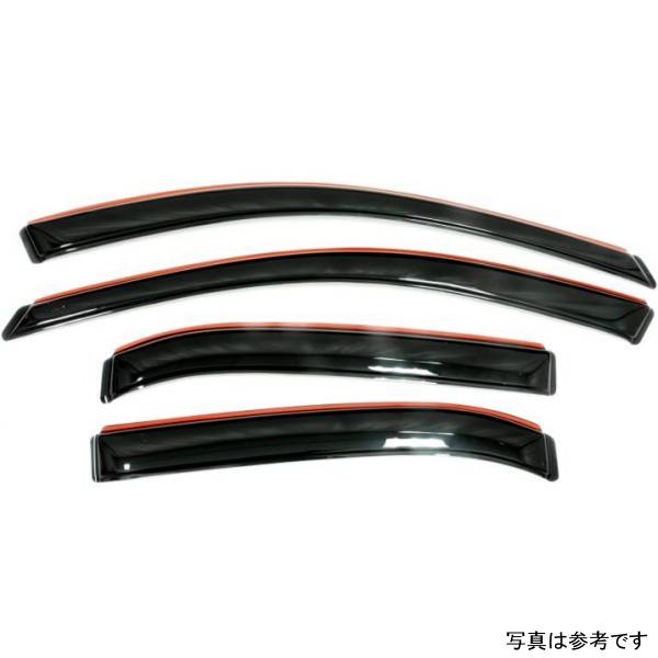 AVS 14-18 Mazda 3 Hatch Ventvisor In-Channel Front & Rear Window Deflectors 4pc - Smokeメーカー：AVSメーカー品番：194262・掲載画像は、カタログよ...