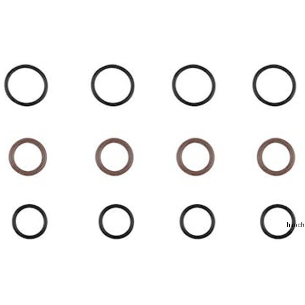 ツインパワー TWIN POWER プッシュロッドシールキット 3507-Set84年-17年 FLH、FLT、FXST、FLST、FXD、FXR86年-90年 ハーレー XLスポーツスター素材:ラバー内容:11132×4、11145×4、...