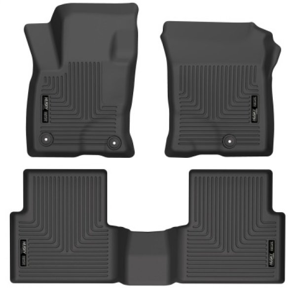 Husky Liners 21-22 Ford Bronco Sport WeatherBeater Front & 2nd Seat Floor Liners (Black)メーカー：Husky Linersメーカー品番：95341・掲載...