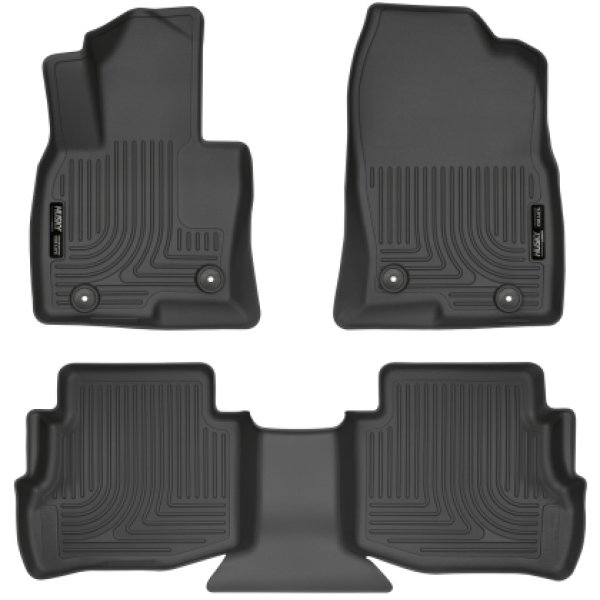 Husky Liners 2017 Mazda CX-9 WeatherBeater Floor Liner (Front and Second Rows) - Blackメーカー：Husky Linersメーカー品番：95611・掲載画像...
