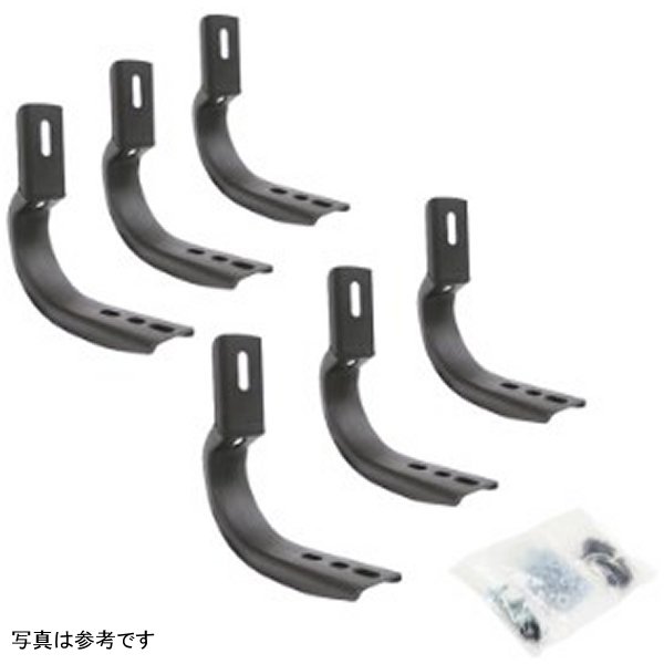 Go Rhino 2024 Toyota Tacoma DC 4dr Brackets for OE Xtreme Cab Length SideSteps - Tex. Blkメーカー：Go Rhinoメーカー品番：6844325・掲載画...