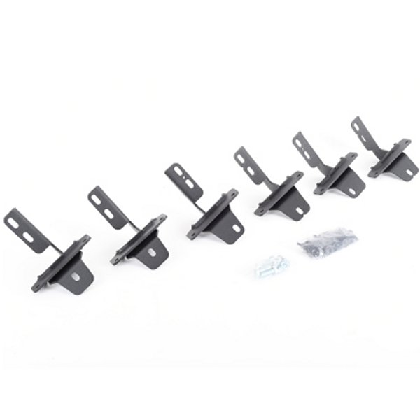 Go Rhino 2021+ Ford Bronco Brackets for RB Running Boards Textured Blackメーカー：Go Rhinoメーカー品番：6941295・掲載画像は、カタログより抜粋した参考画像...