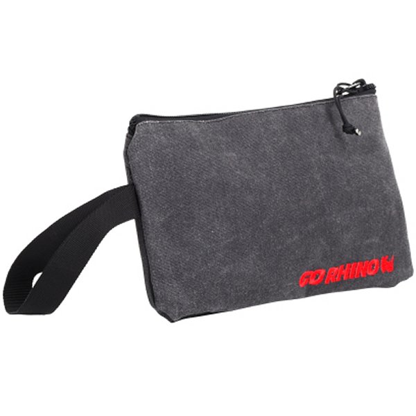 Go Rhino XVenture Gear Zipped Pouch - Large (12in. Wide Pocket / 6.5in. Hand Strap) Canvas - Blackメーカー：Go Rhinoメーカー品番：XG...