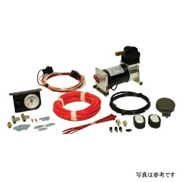 Firestone Air-Rite エアコマンド I ヘビーデューティーエアコンプレッサーシステムシングルアナログゲージ付 WR17602097メーカー：Firestoneメーカー品番：2097・掲載画像は、カタログより抜粋した参考画像と...