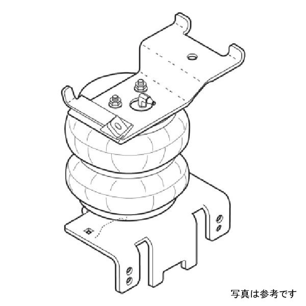Firestone Ride-Rite エアヘルパースプリングキット リア 04-15年式 日産 タイタン 2WD/4WD W217602355メーカー：Firestoneメーカー品番：2355・掲載画像は、カタログより抜粋した参考画像とな...