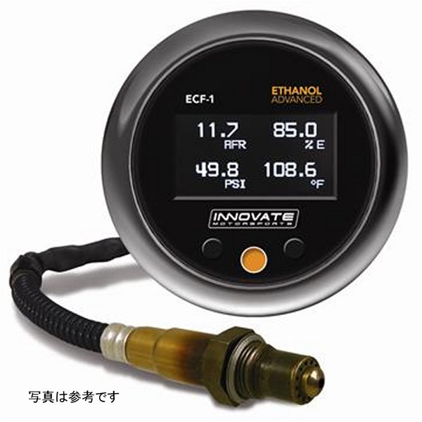 Innovate ECF-1 (Fuel) Ethanol Advanced Gauge Kit (SENSOR NOT INCLUDED)メーカー：Innovate Motorsportsメーカー品番：3910・掲載画像は、カタログより抜...