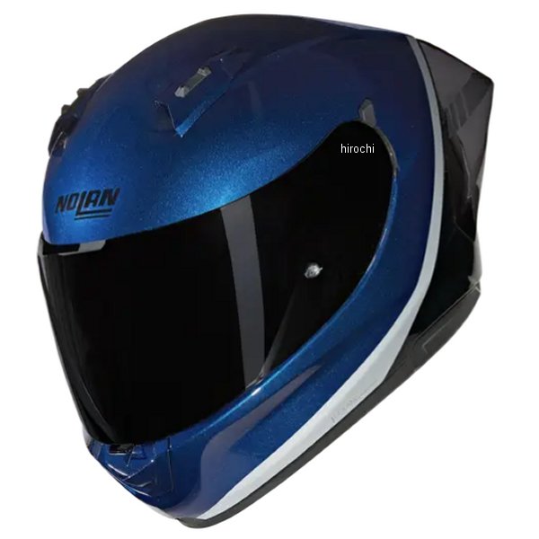 ノーラン NOLAN フルフェイスヘルメット N606SPサイズ:XLカラー:SPECIALE ブルー/ブラック/シルバー 346アウターシェル材質:ハイファンクション・ハイグレードLEXANポリカーボネート内装:脱着洗濯可能あごひも:マイ...