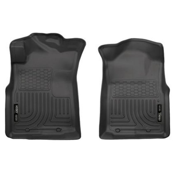 Husky Liners 05-15 Toyota Tacoma Crew/Extended/Standard Cab WeatherBeater Front Black Floor Linersメーカー：Husky Linersメーカー品...