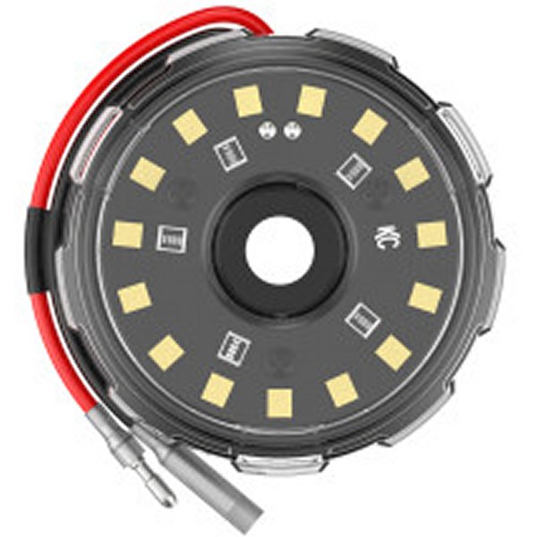 KC HiLiTES Cyclone V2 2.2in. LED Accessory ライト 5w Flood Beam (シングル) - クリア Lensメーカー：KC HiLiTESメーカー品番：1358・掲載画像は、カタログより抜粋し...