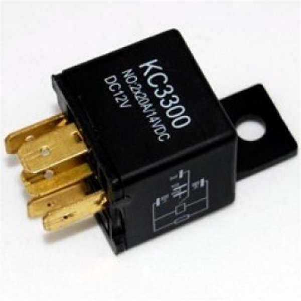 KC HiLiTES 5-Pole 12V Relay/40 Amp (シングル)メーカー：KC HiLiTESメーカー品番：3300・掲載画像は、カタログより抜粋した参考画像となっております。ご不安な場合は、メーカーサイトでのご確認をお願...
