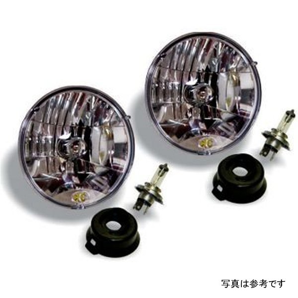 KC HiLiTES Universal/97年-06年 ジープ TJ 7in. Halogen H4 DOT ヘッドライト 55/60w Lexan (2個 Pack System)メーカー：KC HiLiTESメーカー品番：42301・...