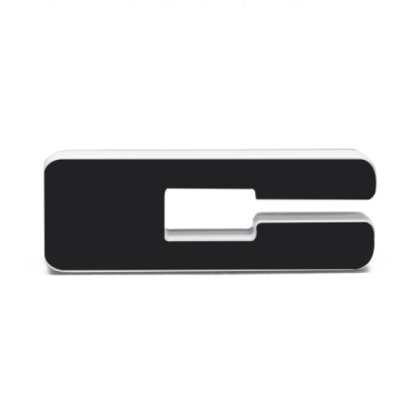 ORACLE ライティング Universal Illuminated LED Letter Badges - Matte ブラック Surface フィニッシュ - C SEE WARRANTYメーカー：ORACLE Lightingメー...