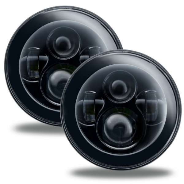 Oracle 7in High Powered LED ヘッドライト - NO HALO - ブラック Bezel SEE WARRANTYメーカー：ORACLE Lightingメーカー品番：5769-504・掲載画像は、カタログより抜粋...