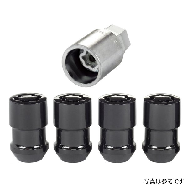 McGard ホイール Lock Nut セット - 4pk. (Cone Seat) 1/2-20 / 3/4 & 13/16 Dual Hex / 1.46in. Length - ブラックメーカー：McGardメーカー品番：24038...