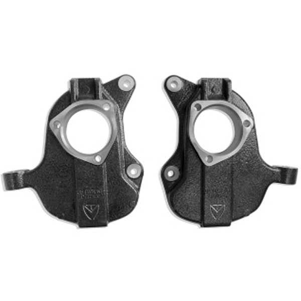 MaxTrac 14-18 GMC 1500 2/4 WD 2in Front Lowering Spindlesメーカー：Maxtracメーカー品番：101520C・掲載画像は、カタログより抜粋した参考画像となっております。ご不安な場合は...