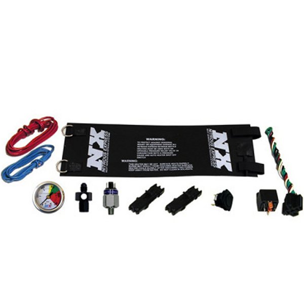 Nitrous Express Heavy Duty Fully Automatic ボトル Heater (6AN) w/ゲージメーカー：Nitrous Expressメーカー品番：15937・掲載画像は、カタログより抜粋した参考画像とな...