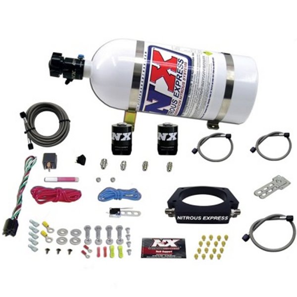 Nitrous Express GM LS 90mm Nitrous Plate キット (50-400HP) w/10lb ボトルメーカー：Nitrous Expressメーカー品番：20934-10・掲載画像は、カタログより抜粋した参考...