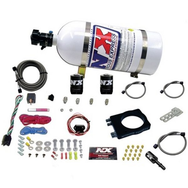 Nitrous Express ダッジ Hemi Nitrous Plate キット (50-400HP) w/10lb ボトルメーカー：Nitrous Expressメーカー品番：20944-10・掲載画像は、カタログより抜粋した参考画像...